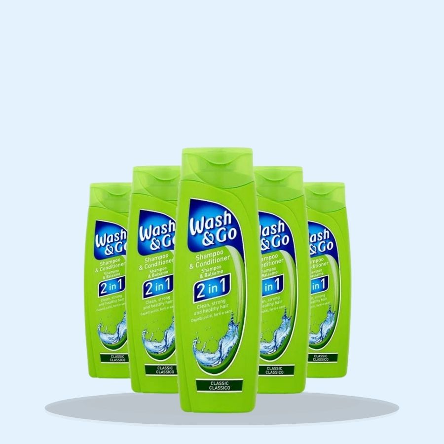 Wash & Go 2in1 Classic Care 200ml (Pack of 9 x 200ml) – For Common Good