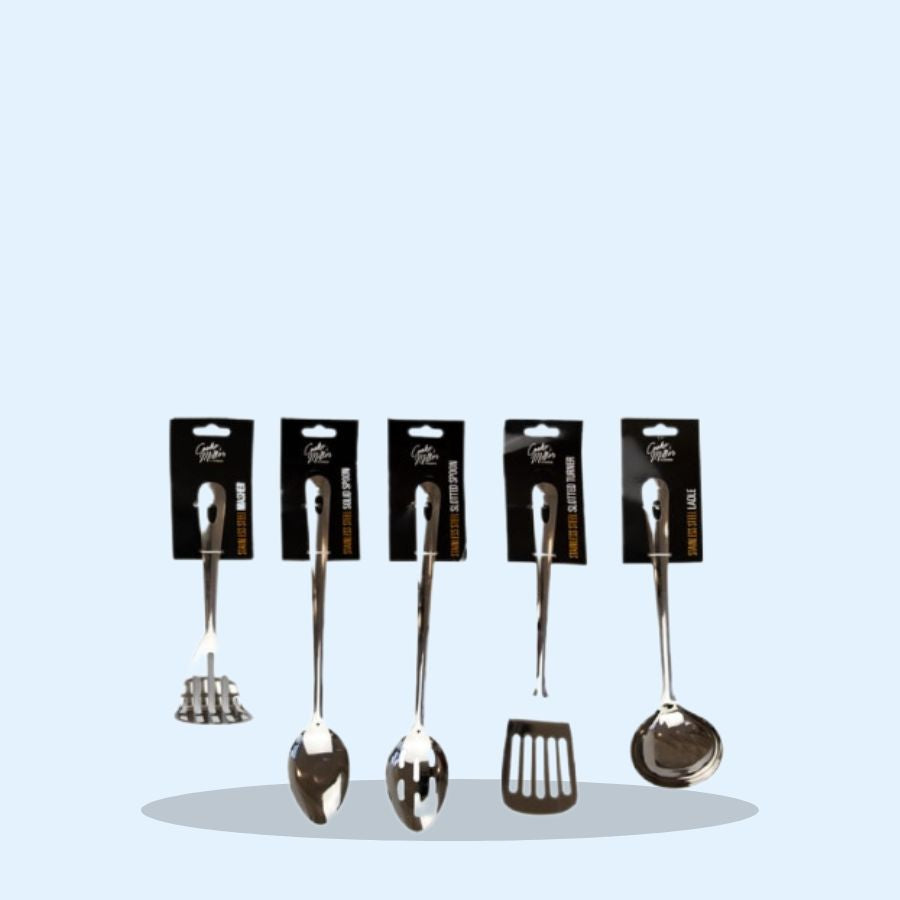 Stainless Steel Kitchen Utensils (Pack of 25 x 1) – For Common Good